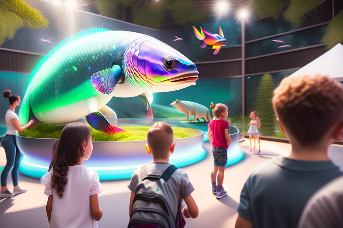 World First AR Zoo: How Holograms Will Change Entertainment